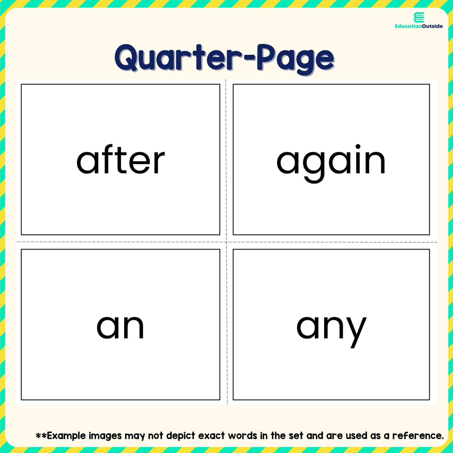 Dolch Primer Sight Word Flashcards - 3 Sizes Included!