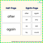 Dolch Primer Sight Word Flashcards - 3 Sizes Included!