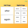 Dolch Sight Word Flashcards Grades 1-3 Packet - 3 Sizes Included!