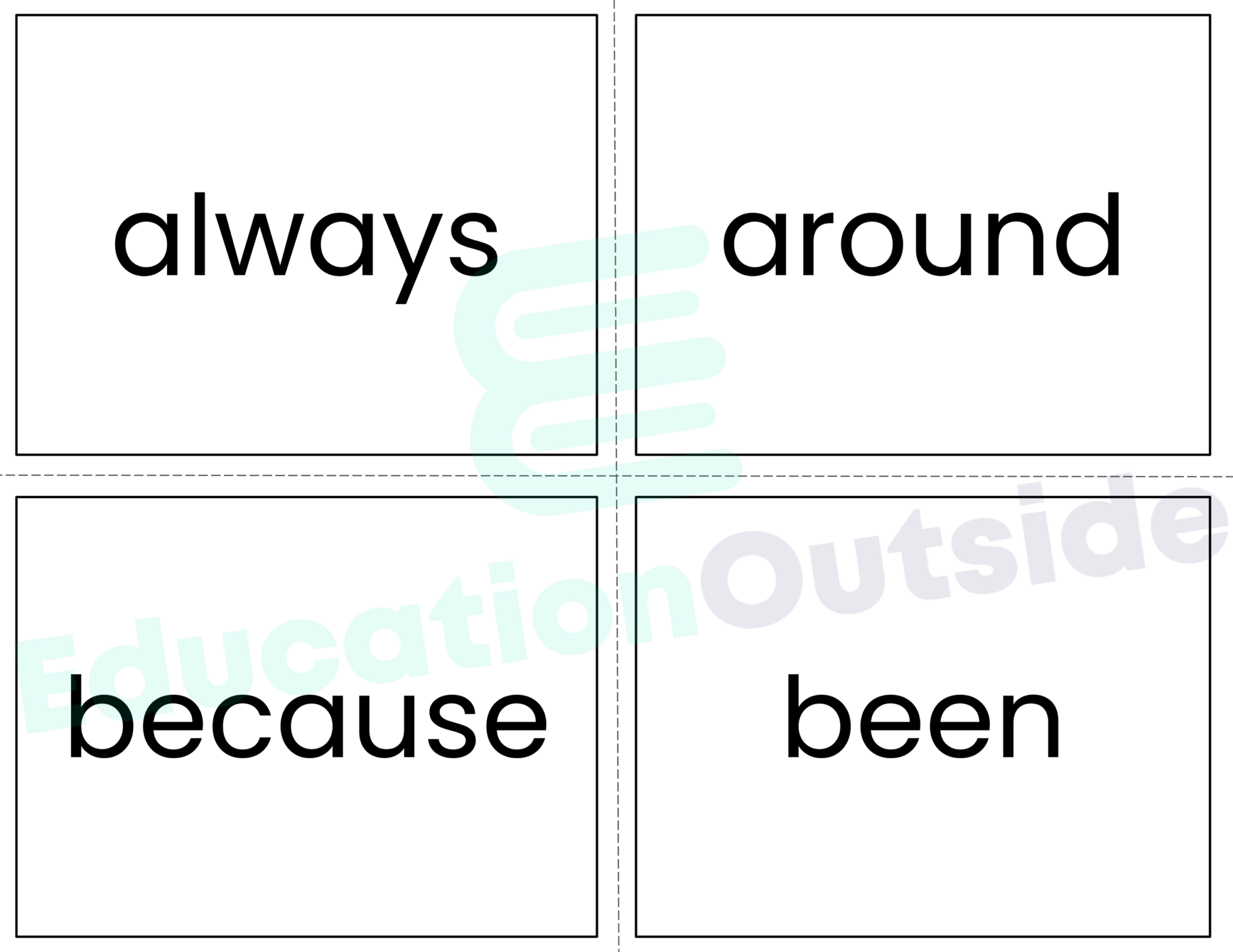 Dolch Sight Word Flashcards Grades 1-3 Packet - 3 Sizes Included!