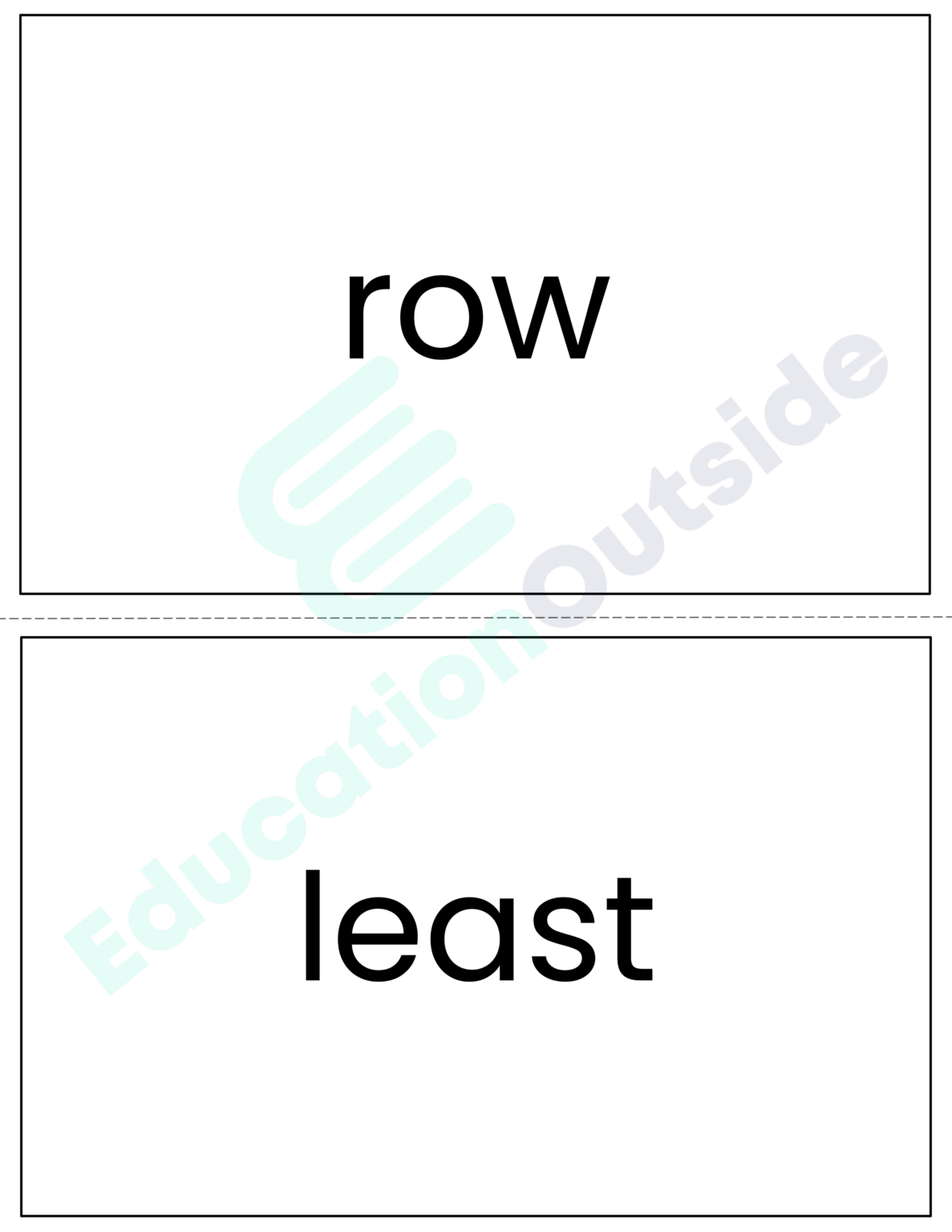 Fry's Eighth 100 Sight Words Flashcards (701-800) - 3 Sizes Included!