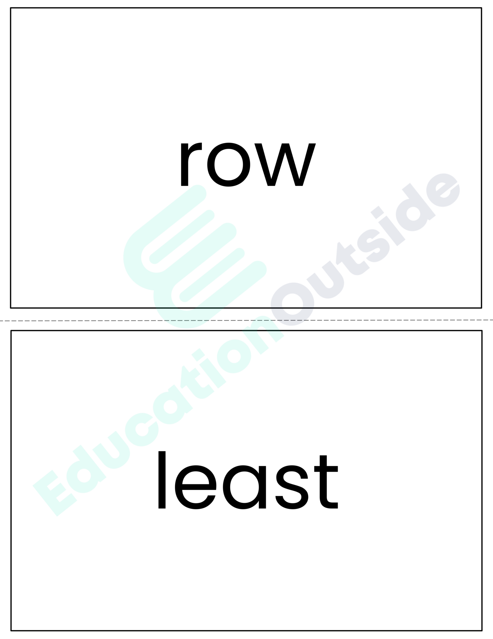 Fry's Eighth 100 Sight Words Flashcards (701-800) - 3 Sizes Included!