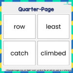 Fry's Fifth 100 Sight Words Flashcards (401-500) - 3 Sizes Included!