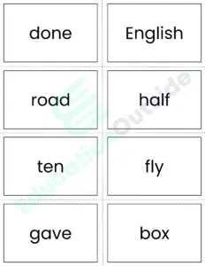 Fry's Fifth 100 Sight Words Flashcards (401-500) - 3 Sizes Included!