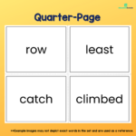 Fry's First 100 Sight Words Flashcards (1-100) - 3 Sizes Included!