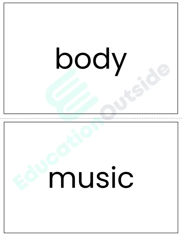 Fry's Fourth 100 Sight Words Flashcards (301-400) - 3 Sizes Included!