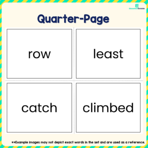 Fry's Ninth 100 Sight Words Flashcards (801-900) - 3 Sizes Included!