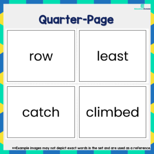 Fry's Seventh 100 Sight Words Flashcards (601-700) - 3 Sizes Included!