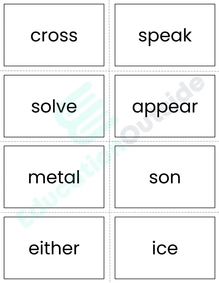 Fry's Seventh 100 Sight Words Flashcards (601-700) - 3 Sizes Included!