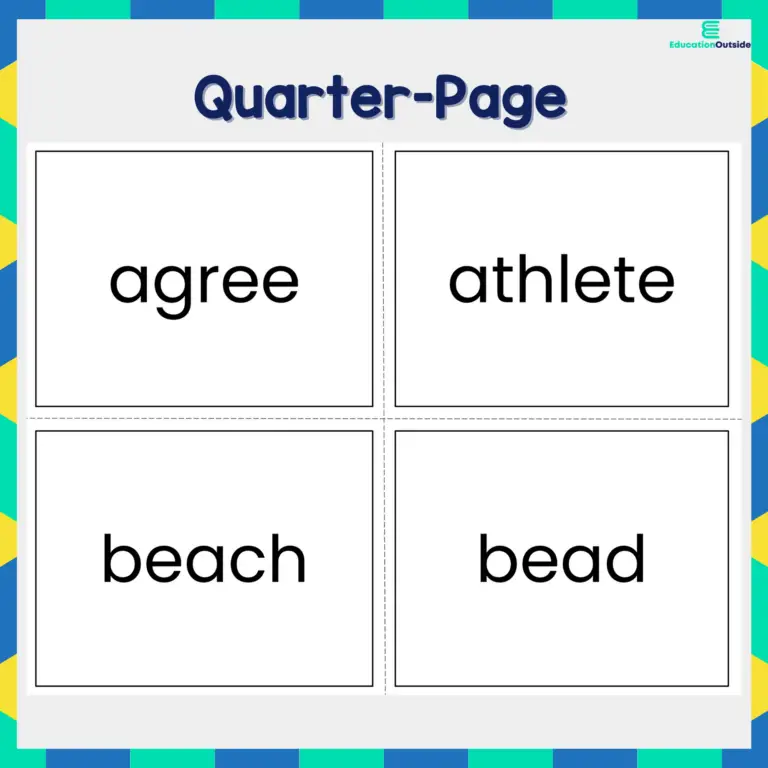 Long Vowel Flashcard Packet (a, e, i, o, u) - 3 Sizes Included!