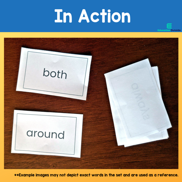 Long Vowel Word Family Flashcard Packet - 3 Sizes Included - No Prep!
