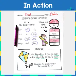 Long Vowel Worksheets Packet - 50 Worksheets Included!