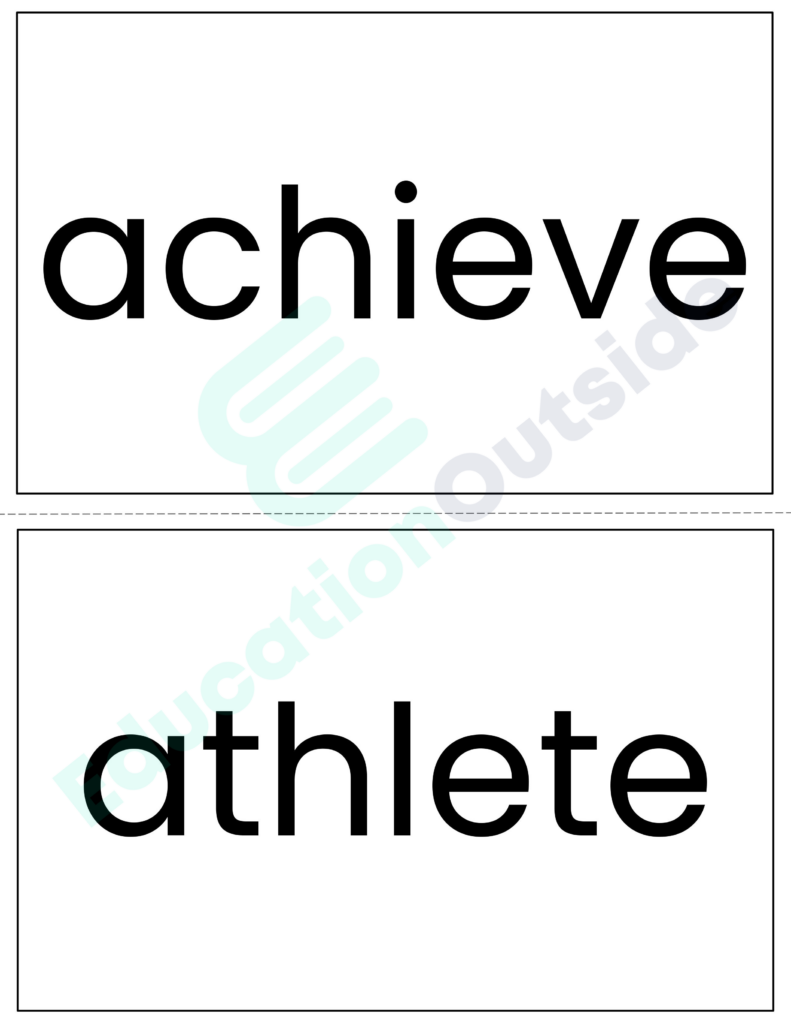 Long e / Silent e Flashcards - 3 Sizes Included - No Prep!