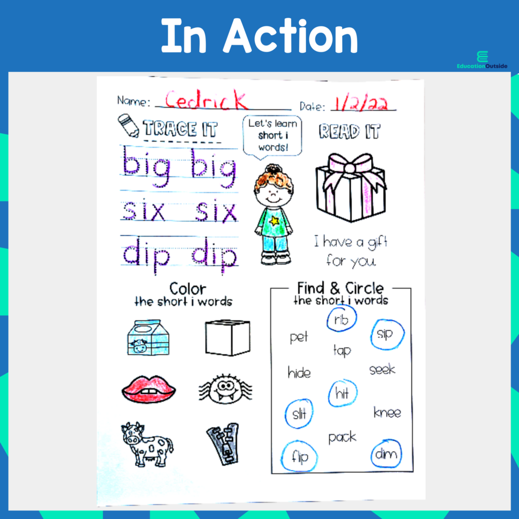 Long & Short Vowel MEGA Packet - 100 Worksheets Included!