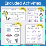 Long & Short Vowel MEGA Packet - 100 Worksheets Included!