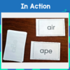 Long a Flashcards - No Prep - Print and Practice