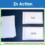 Long a Vowel Teams Flashcards - 3 Sizes Included - No Prep!