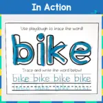 Long i Play-Doh Mats - 121 Worksheets Included!