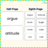 Long u Flashcards - No Prep - Print and Practice