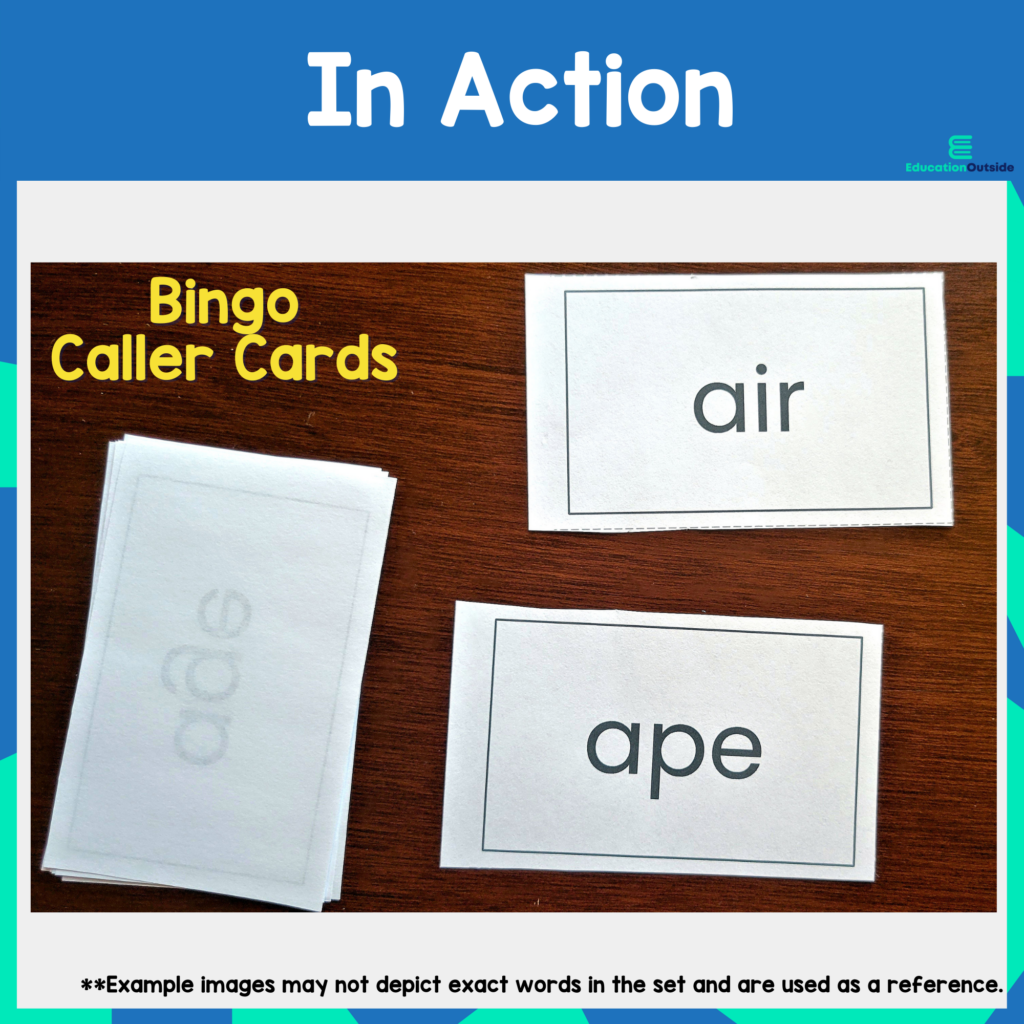 Pre-K Sight Words Bingo - 8 and 24 Square Grids Included!