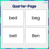 Short Vowel Flashcard Packet (a, e, i, o, u) - 3 Sizes Included!