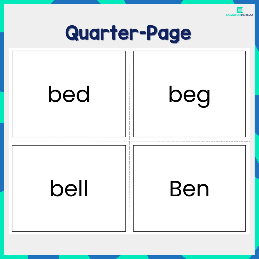 Short Vowel Flashcard Packet (a, e, i, o, u) - 3 Sizes Included!