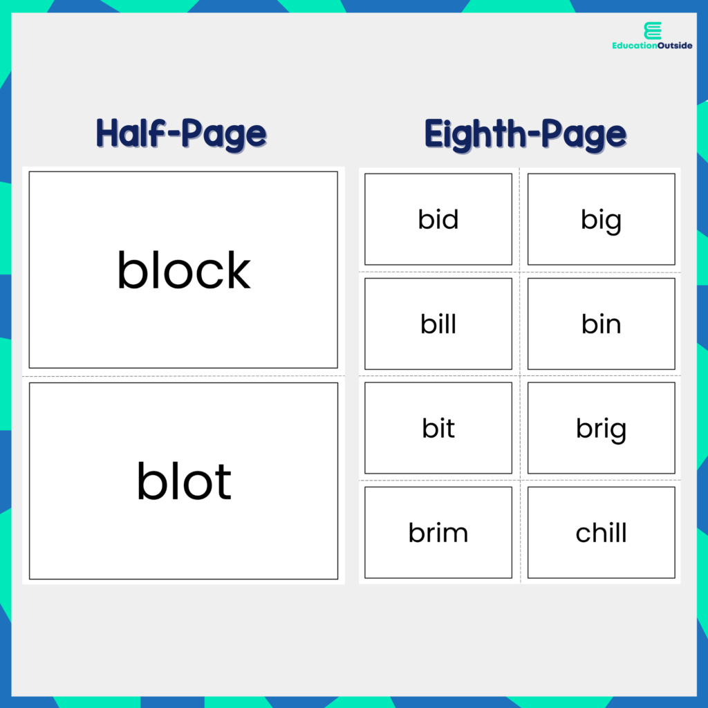 Short Vowel Flashcard Packet (a, e, i, o, u) - 3 Sizes Included!