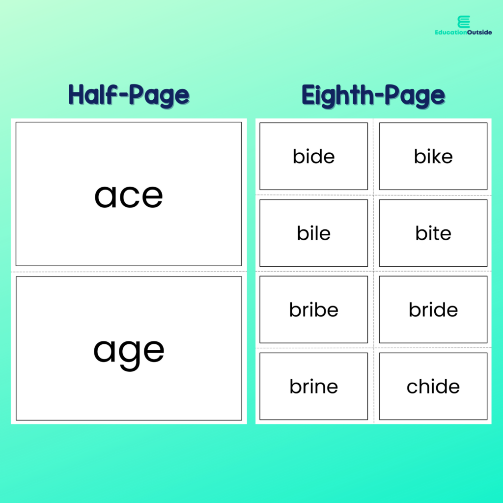Short & Long Vowel Mega Flashcard Packet (a, e, i, o, u) - 3 Sizes ...