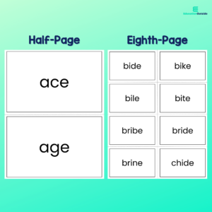 Short & Long Vowel Mega Flashcard Packet (a, e, i, o, u) - 3 Sizes ...