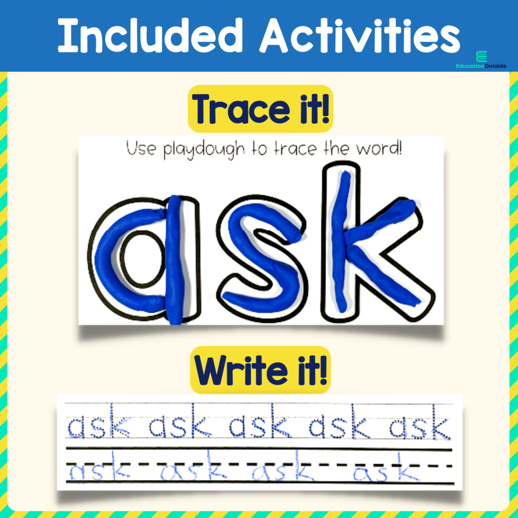 Short a Play-Doh Mats - 143 Worksheets Included!