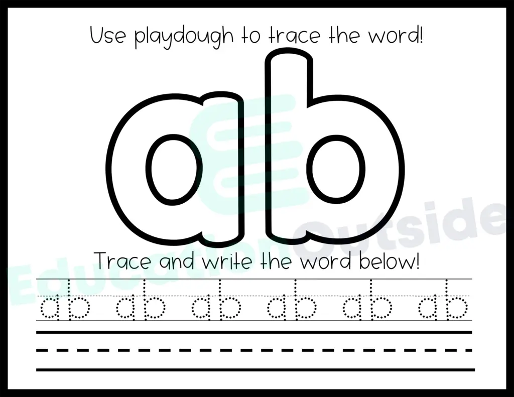 Short a Play-Doh Mats - 143 Worksheets Included!