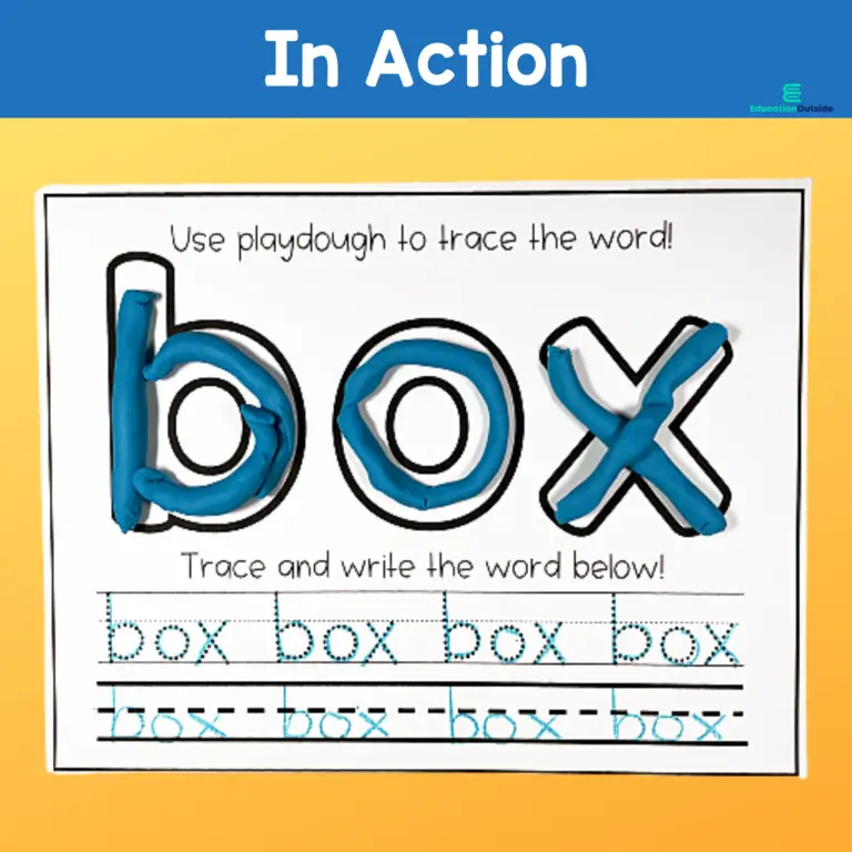 Short o Play-Doh Mats - 102 Worksheets Included!