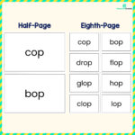 Short o Word Family Flashcards (-op, -ot, -ock, -ox, -od, -og) - 3 ...