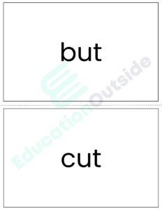 Short u Word Family Flashcards (-ut, -ug, -uck, -ush, -ub) - 3 Sizes ...