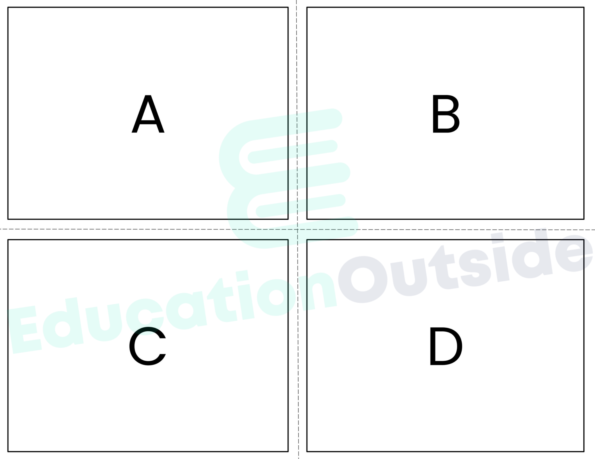 Uppercase Flashcards - 3 Sizes Included!