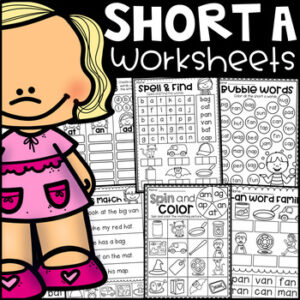 5 Amazing Short a Worksheets - NO PREP Practice (2023) - Education Outside