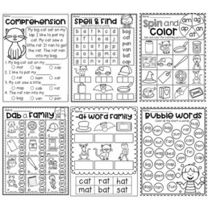 5 Amazing Short a Worksheets - NO PREP Practice (2023) - Education Outside