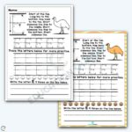 Capital Letter E - Tracing Worksheet