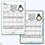 Capital Letter R - Tracing Worksheet