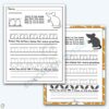 Lowercase Letter m - Tracing Worksheet