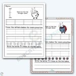 Lowercase Letter l - Tracing Worksheet