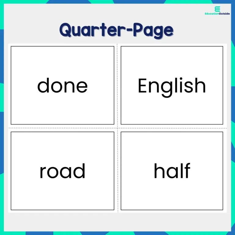 Fry's First 500 Sight Words Flashcard Packet (1-500) - 3 Sizes!
