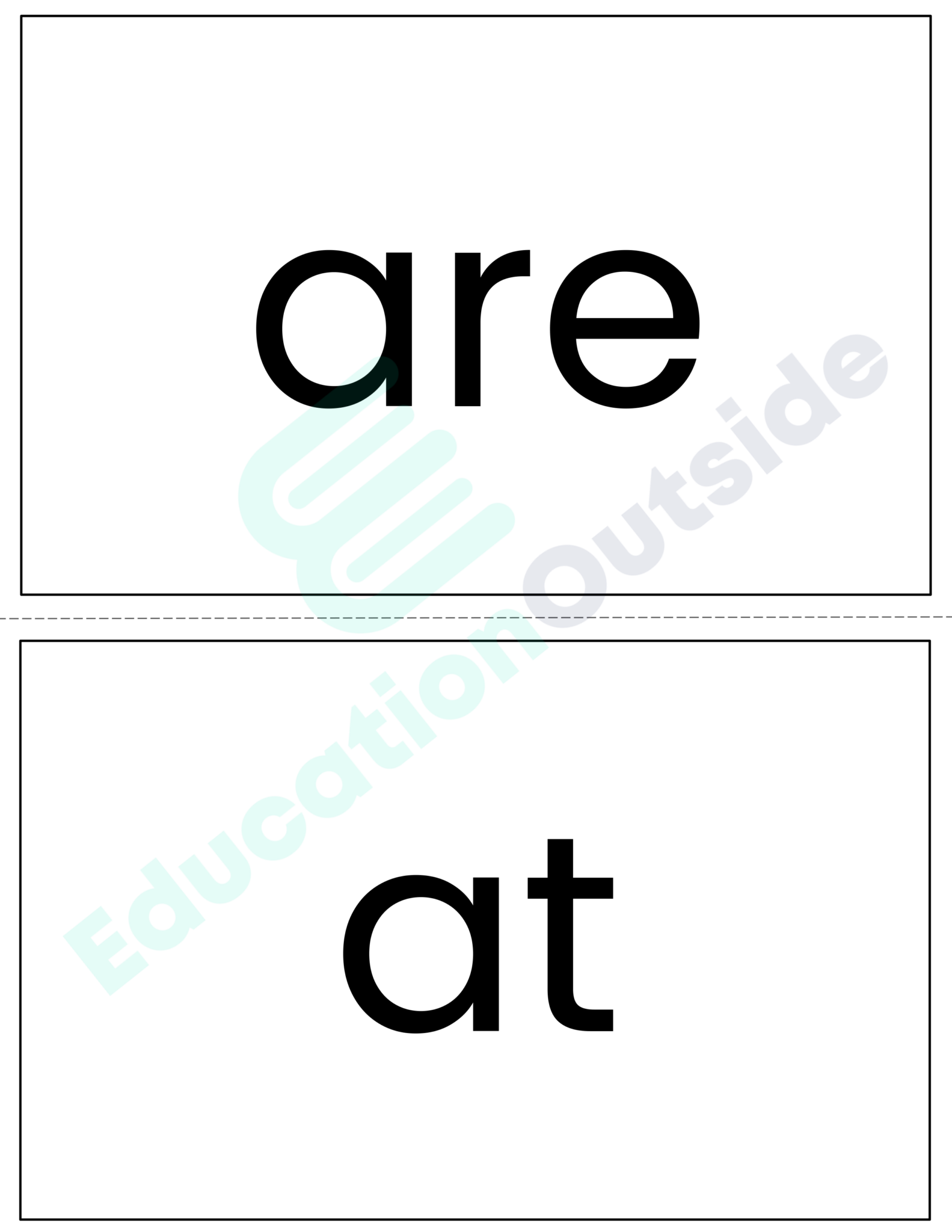 Fry's First 100 Sight Word Sentence Flashcards - 3 Sizes!