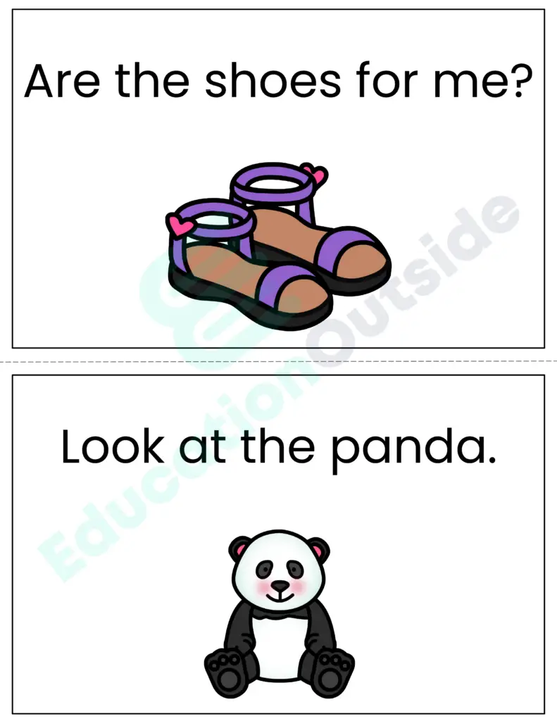 Fry's First 100 Sight Word Sentence Flashcards - 3 Sizes!