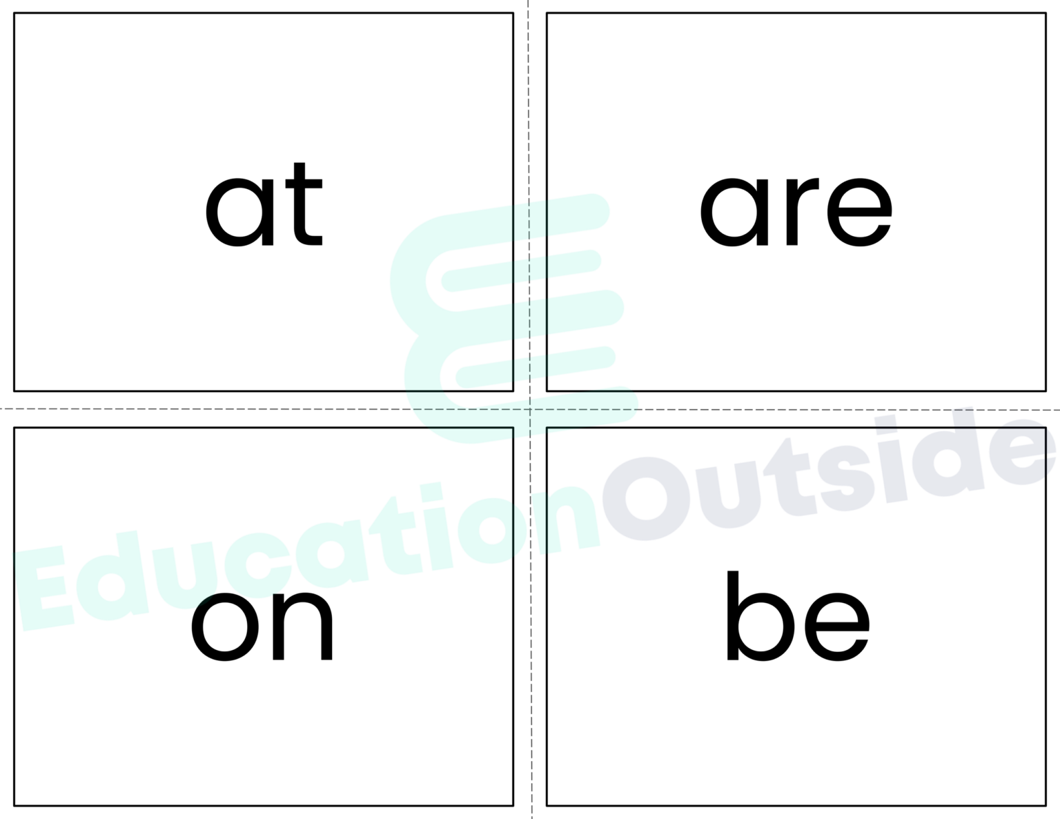 Fry's First 100 Sight Word Sentence Flashcards - 3 Sizes!