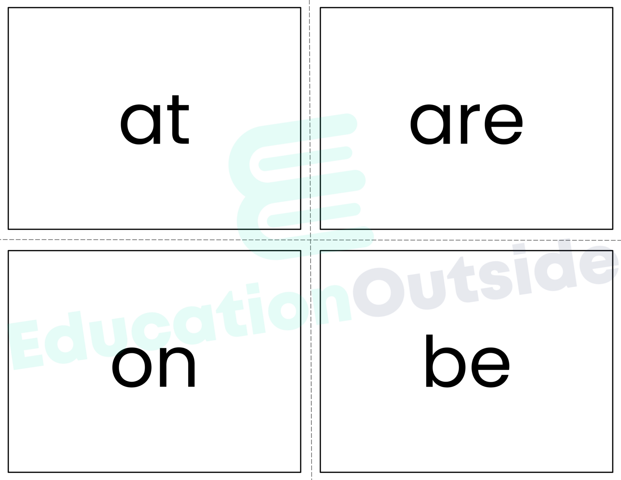 Fry's First 100 Sight Word Sentence Flashcards - 3 Sizes!