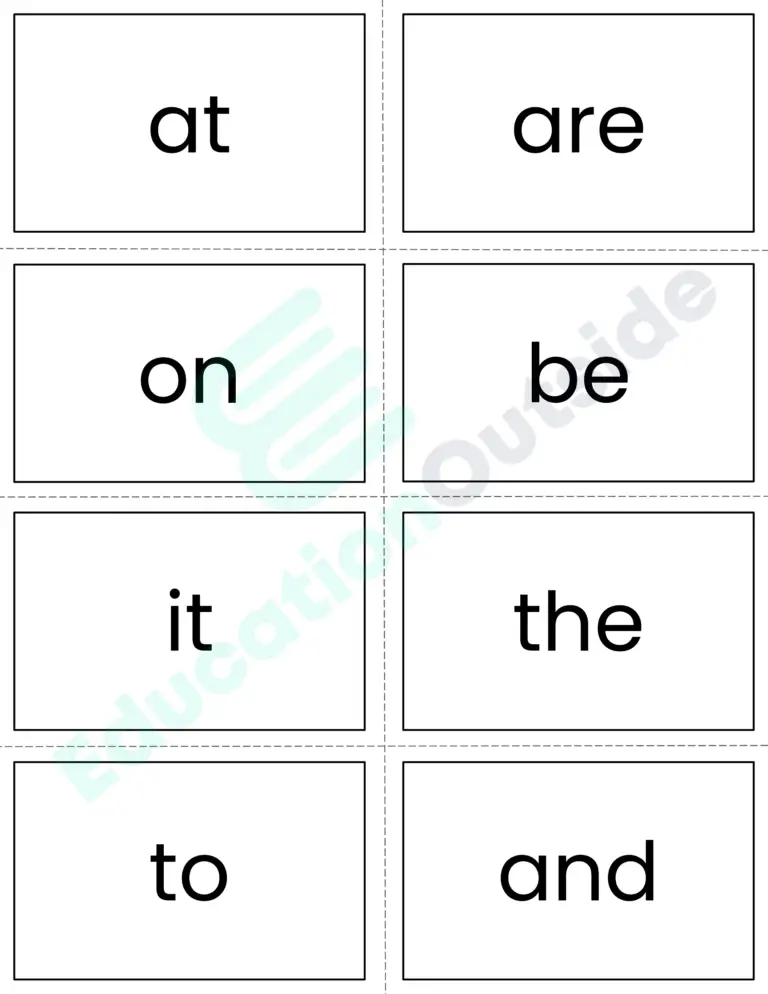 Fry's First 100 Sight Word Sentence Flashcards - 3 Sizes!