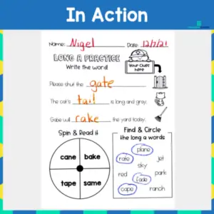 Top 5 Long a Worksheets - No Prep Options for 2023 - Education Outside