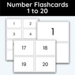 Number Cards 1-20 | 3 Sizes Included!!