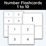 Number Cards 1-10 | 3 Sizes Included!!